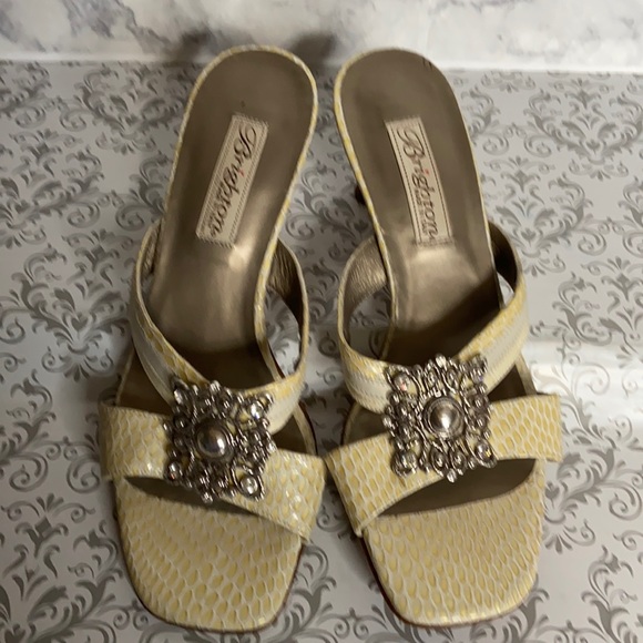Brighton | Shoes | Brighton Leather Sandals Size 65m | Poshmark